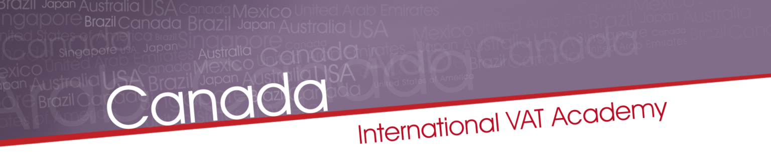 Canada - Vat Academy